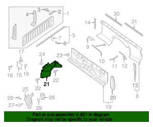 93833-EZ00A - Front Shield 2016-2024 Nissan | Nissan Parts ...