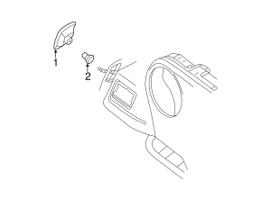 1997-2006 Jeep Wrangler Side Marker Lamp - Passenger Side (RH) 55155628AC | TascaParts.com