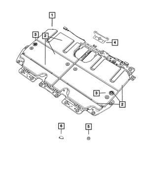 2017-2021 Chrysler Latch Release Handle 6PF29DX9AA | Mopar Parts