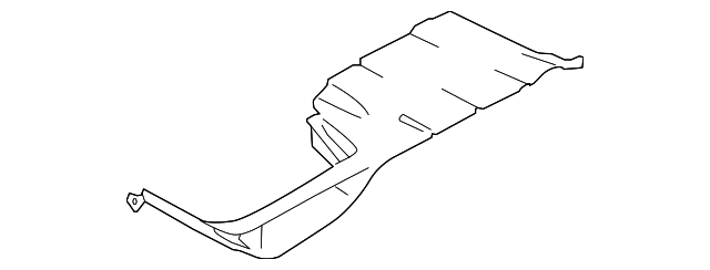 41217272299 - 2014-2020 BMW Baffle Plate (41-21-7-272-299) | BMW of ...