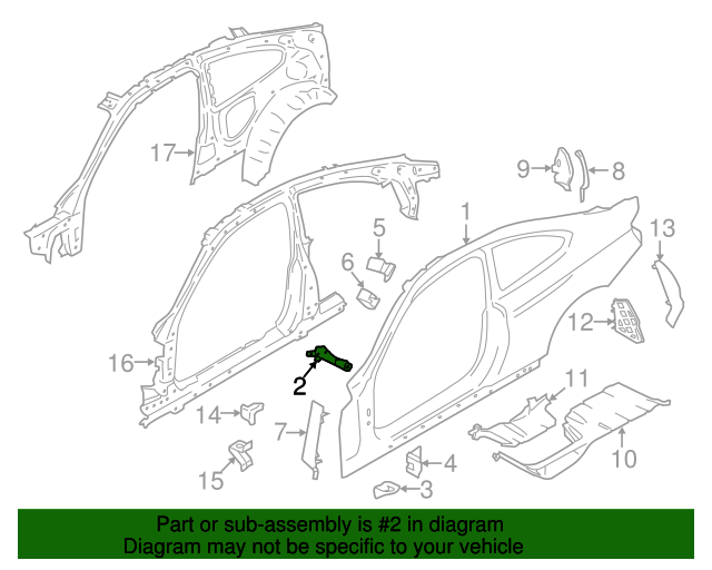 Genuine BMW 41-21-7-334-043 | Uniside Assembly Upper Bracket | FREE ...
