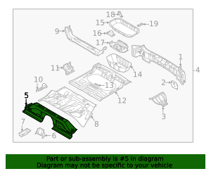 Hyundai - 65521-IY000 - Extension Panel - 2024-2025 Genesis GV70 | OEM ...