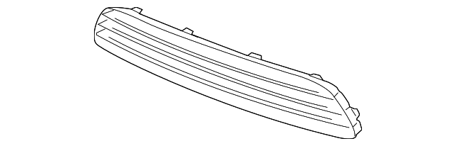 25820009 - Front Bumper Lower Fascia Center Grille 2008-2010 Chevrolet ...