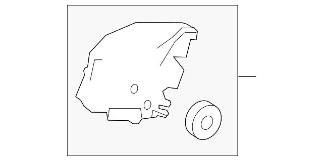 2009-2018 Toyota Door Lock Actuator Motor 69060-02200 | OEM Parts Online