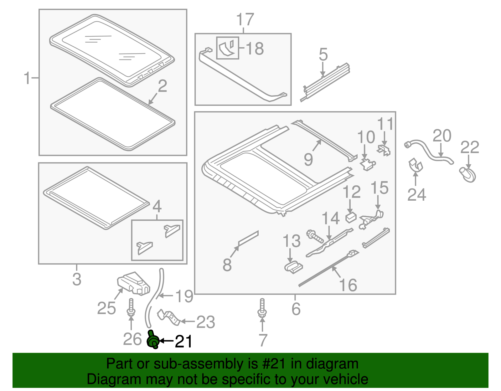 2005-2022 Volkswagen Drain Hose Grommet 1T0-877-242-A | OEM VW Parts Haus