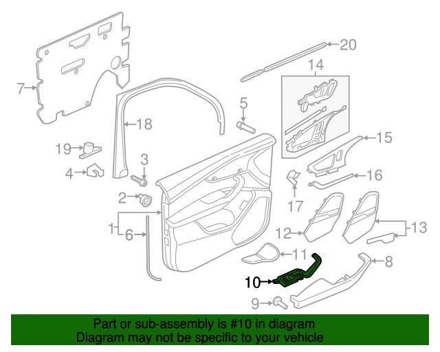 4M1-959-522-BJ3 - Switch Housing 2017-2019 Audi Q7 | Audi OEM Parts