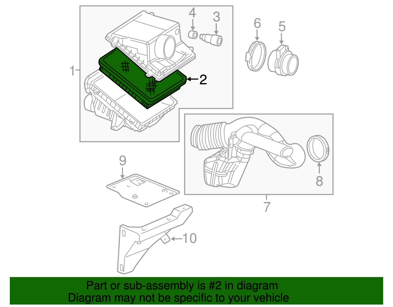 22845992 - Air Filter 1999-2020 GM | Chevrolet Parts Direct