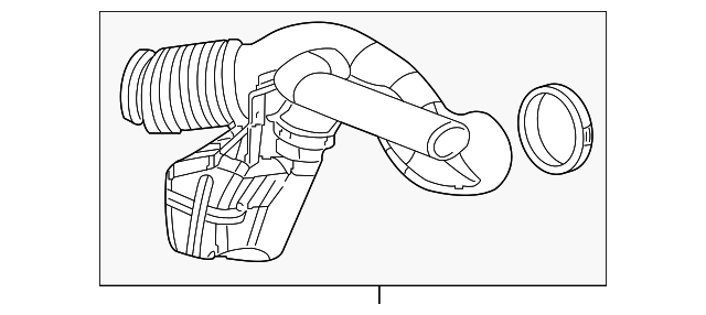 1999-2007 GM Air Cleaner Outlet Rear Duct 15769060 GM | GMPartsDirect.com