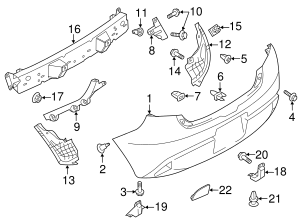 2011-2014 Mazda 2 Shield D651-50-341B | RealMazdaParts.com