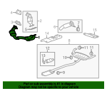 2010-2011 Cadillac SRX 3-Way Catalytic Converter with Pipes, Flanges ...