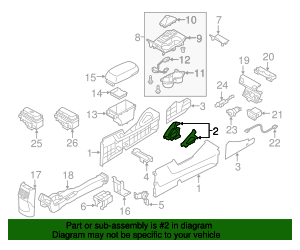 84614-2S100-TAP - Console Panel 2014-2015 Hyundai Tucson | AutoNation Parts
