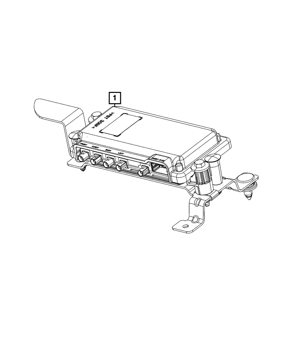 2023-2024 Ram 1500 Surround Camera Processor Module 56029968AF | My ...