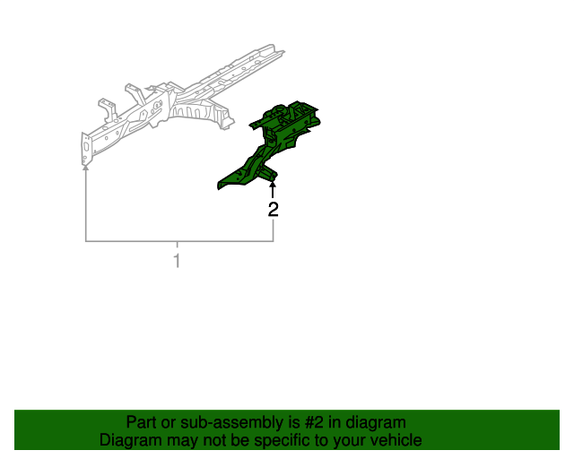 64520 2K300 - Apron Panel 2010-2013 Kia Soul | Kia.Parts Store