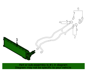 17219487254 - 2020-2024 BMW Trans Cooler (17-21-9-487-254) | BMW of ...