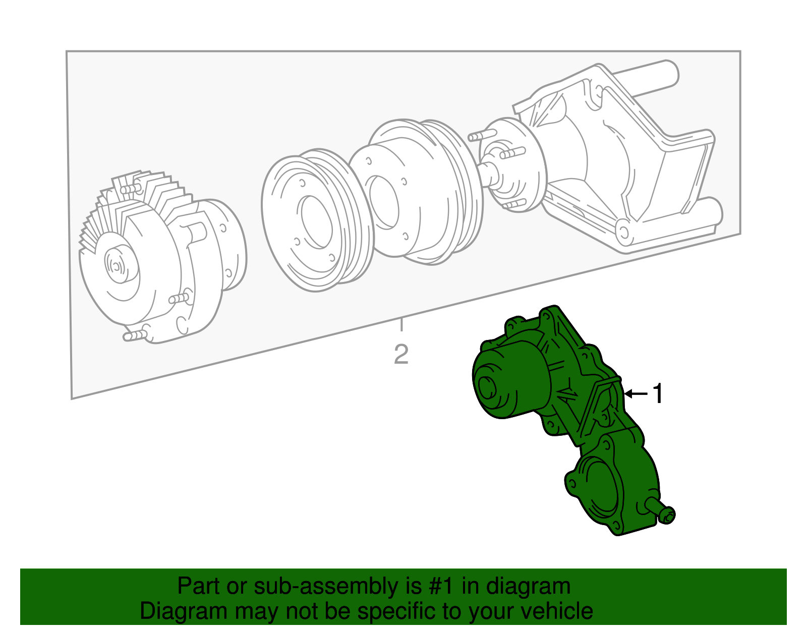 Toyota Parts Water Pump Assembly 16100-69398-83 | Toyota Parts|Toyota ...