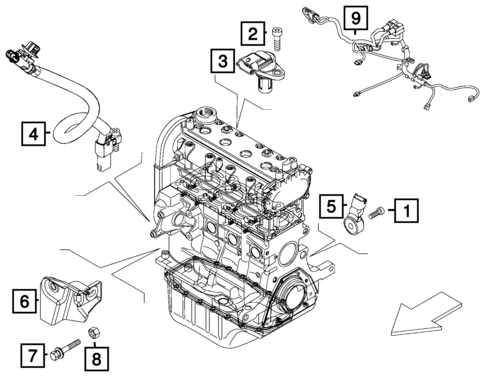Sensors for 2016 Fiat 500X | Mopar Parts