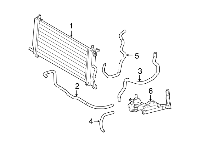 87245-48640 - Hose 2006-2008 Lexus RX400h | AutoNationParts.com