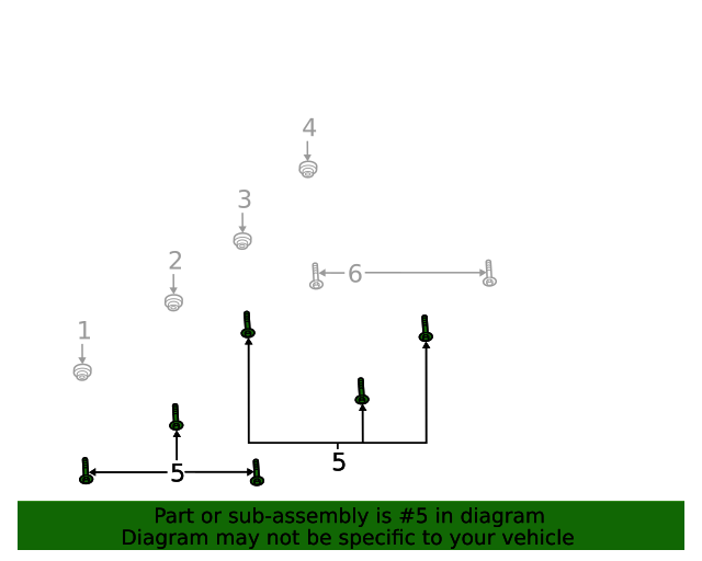2019-2023 Ram Screw 6510855AA | TascaParts.com