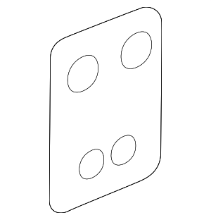 2002-2022 GM Child Security Lock Information Label 12451193 GM ...