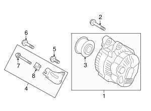 37300-2E200 - Alternator 2011-2017 Hyundai | AutoNationParts.com