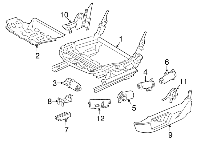 52107409255 - 2014-2020 BMW i8 Inner Finish Panel (52-10-7-409-255 ...