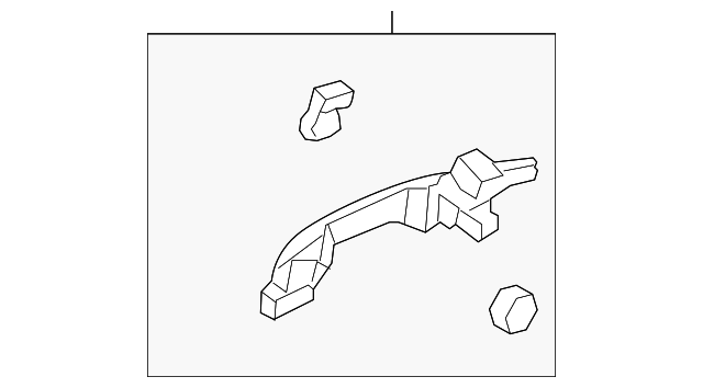 72680-SHJ-A11ZG - 2005-2010 Honda Odyssey - Handle Assembly L Slide ...