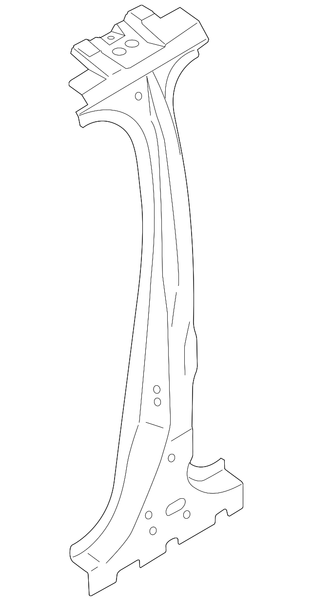 2015-2019 Lincoln MKC B Pillar Assembly EJ7Z-7824300-A | OEM Parts Online