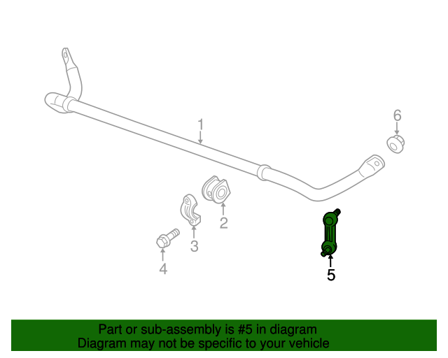 22945601 - OEM GM Stabilizer Link | GMPartsCenter.net | GM Parts Center