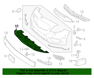 176-885-02-36 - Under Cover 2014-2016 Mercedes-Benz | Mercedes-Benz USA ...