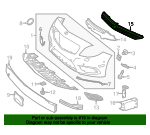 117-885-00-65 - Upper Absorber 2014-2016 Mercedes-Benz | Mercedes-Benz ...