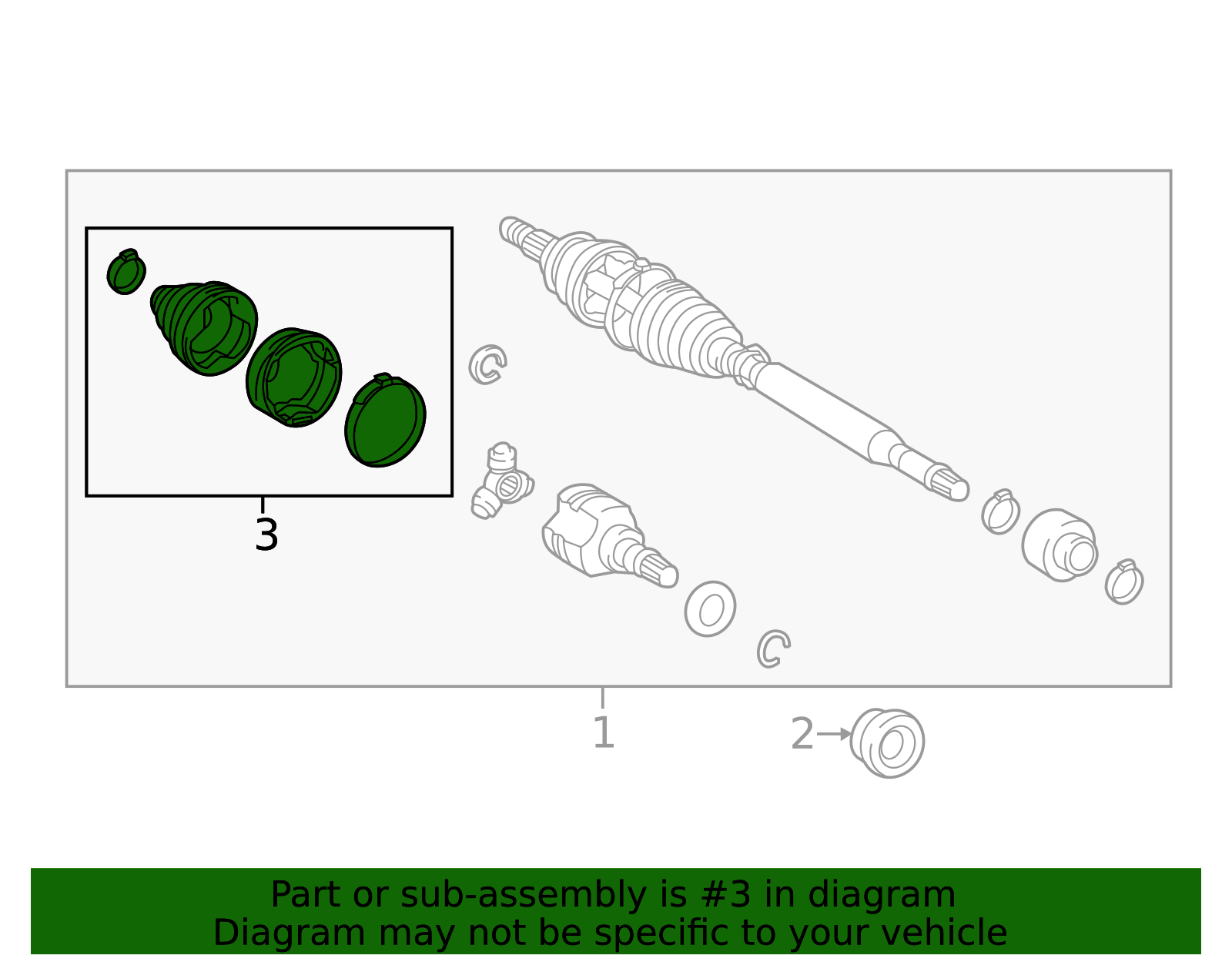 2020-2025 Toyota Corolla Axle Seal 04437-02710 | Toyota Parts Center