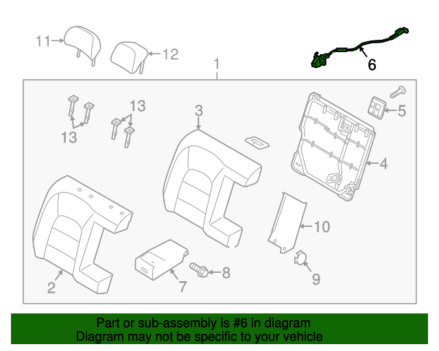 89740-A7000 - Latch 2014-2018 Kia | Kia.Parts Store