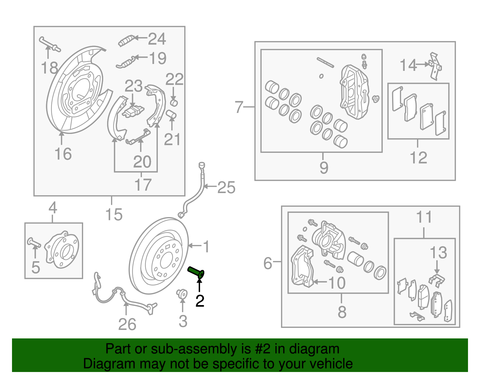 2009-2019 Hyundai Rotor Screw 12203-06167-B | OEM Parts Online