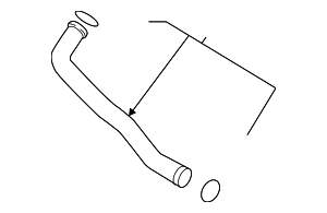 25460-2G201 - Water Pipe 2010-2022 Kia | Kia.Parts Store