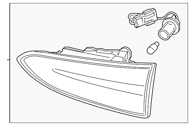 2021-2023 Hyundai Santa Fe Tail Lamp Assembly 92404-S2500 | OEM Parts ...