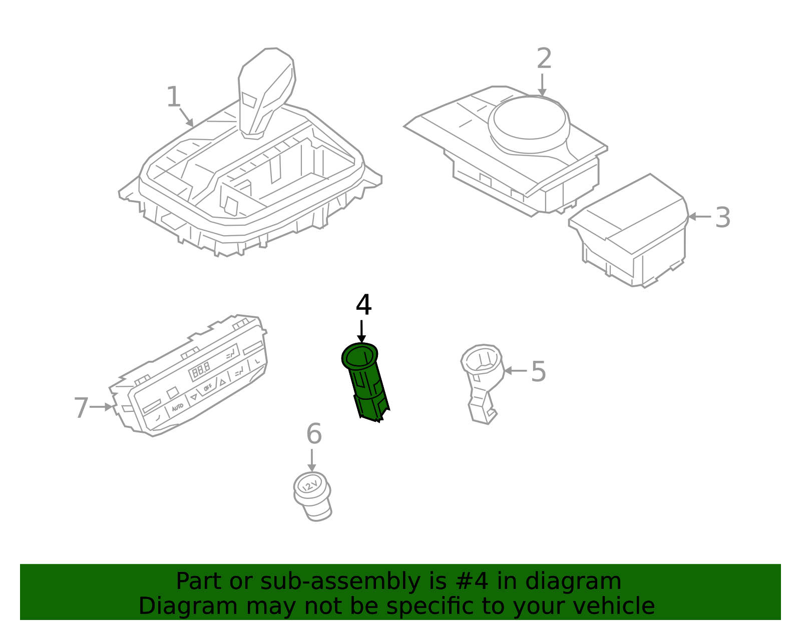 2019-2025 BMW 2019-2024 BMW - Power Outlet 61-34-7-947-771 | BMW Parts ...