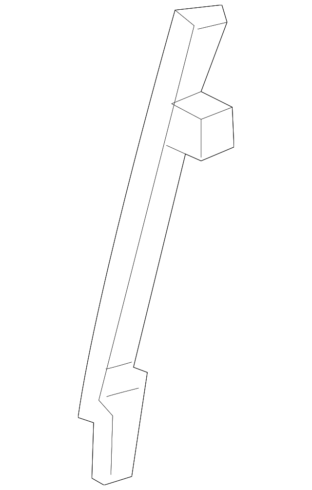 Hyundai - 83545-J0000 - Guide Channel - 2018-2022 Hyundai Accent | OEM ...