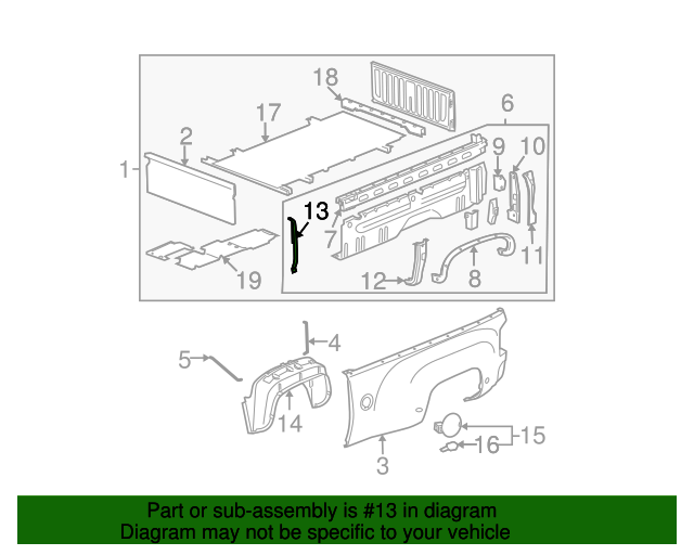 20902970 Filler - New OEM Part From GM Parts Direct | GM Parts Store