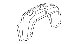 2007-2014 GM Driver Side Truck Bed Wheel Housing Panel 25795063 ...