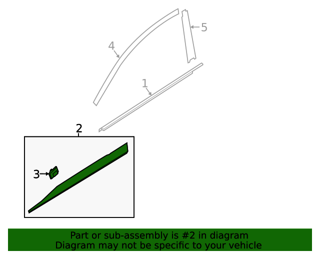 2019 Hyundai Lower Molding 87722-J9IA0 | OEM Parts Online