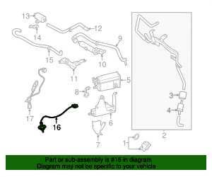 2014-2022 Mitsubishi Oxygen Sensor 1588A307 | OEM Parts Online
