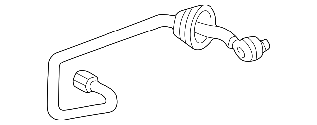 1999-2003 Mercedes-Benz CLK 430 Vacuum Hose 202-430-46-29 | MB OEM Parts