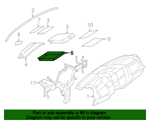 906-689-00-91-9E80 - Storage Tray 2010-2018 Mercedes-Benz | Mercedes ...