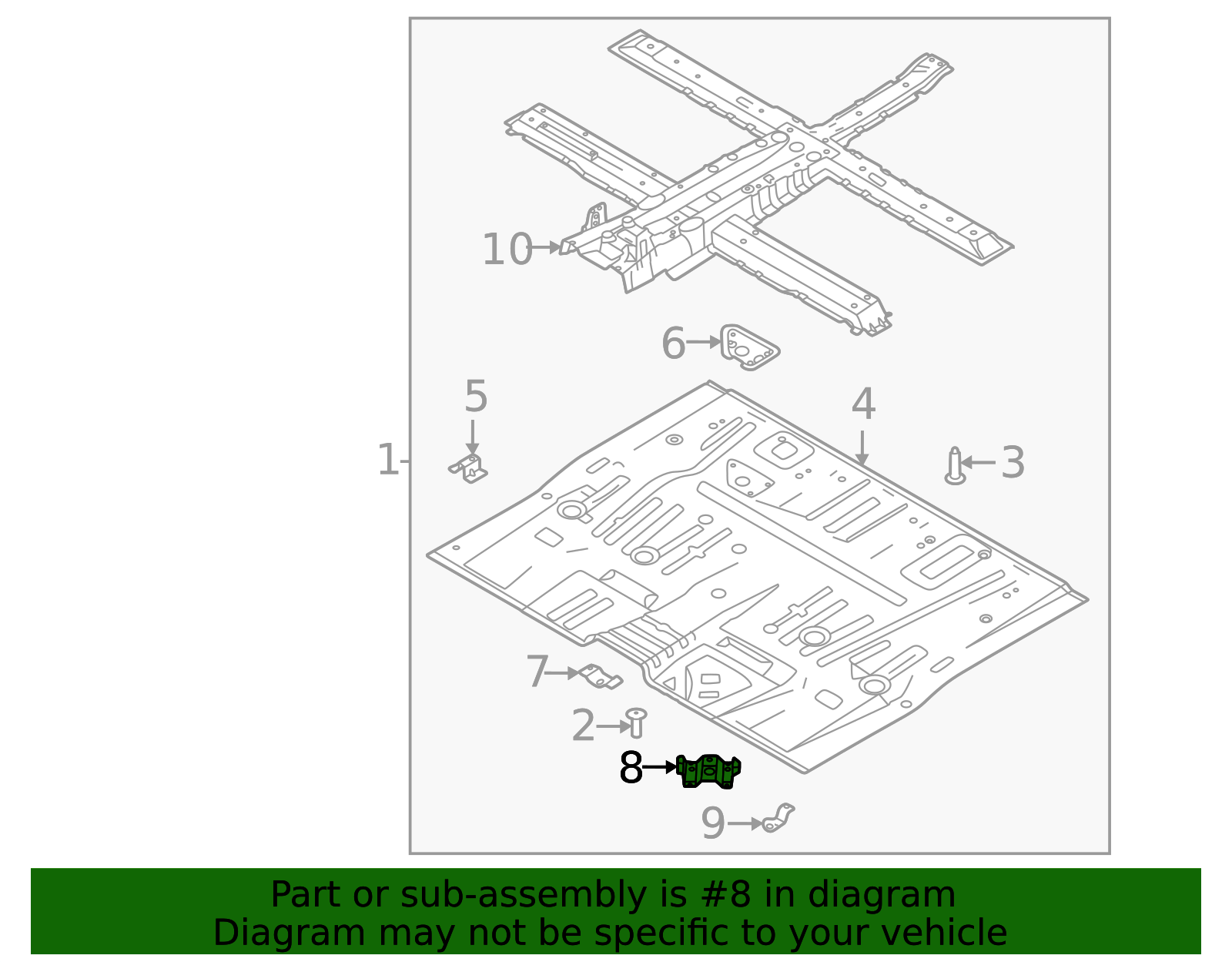 2022-2025 Kia Carnival Fuel Filter Bracket 651J7-R0000 | QuirkParts