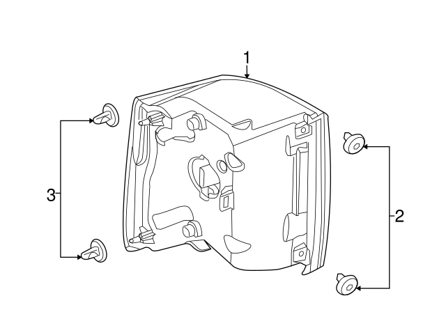 Genuine Combo Lamp for 2010-2011 Land Rover Range Rover | Land Rover ...
