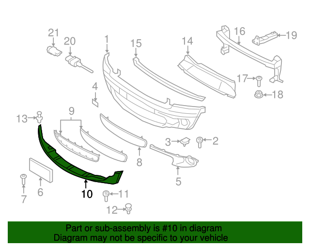 2007-2010 Mini Cooper Spoiler 51-11-2-756-497 | Mini Parts Direct