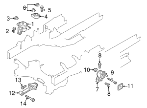 21950-C5100 - Torque Arm 2016-2020 Kia Sorento | Kia.Parts Store
