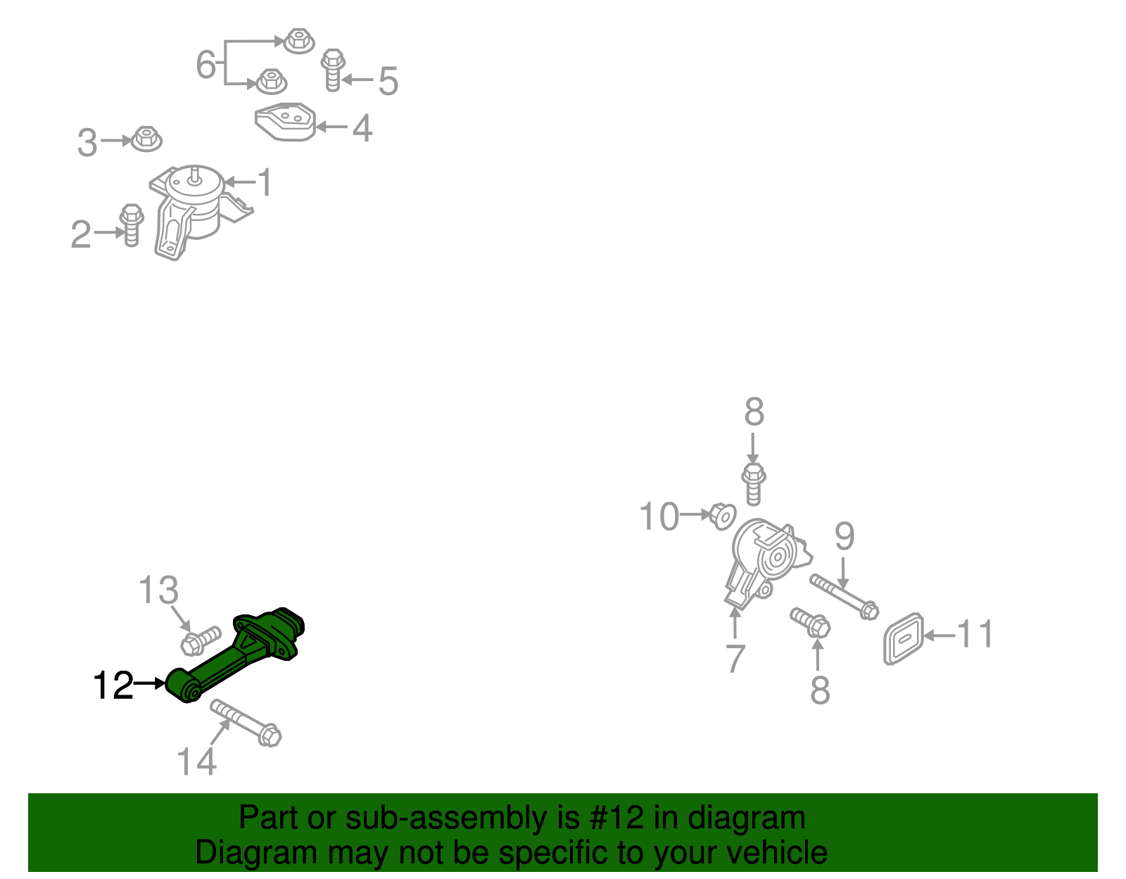 2016-2020 Kia Sorento Torque Arm 21950-C5100 | Retail Performance Auto ...