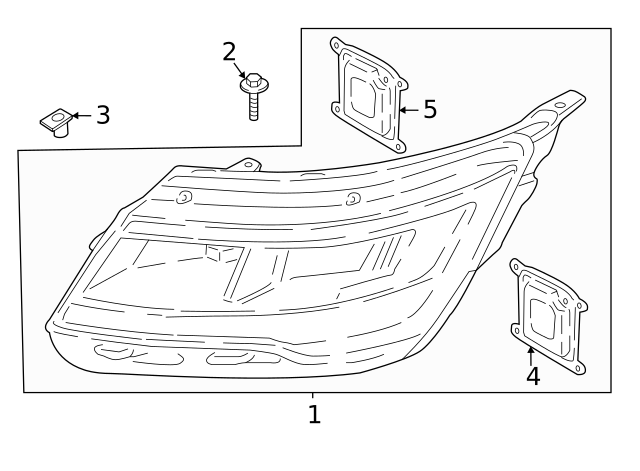 2012-2024 Ford Headlamp Assembly Nut W714915-S300 | Blue Springs Ford