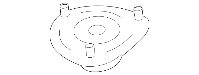 54610-2B000 - Upper Insulator - 2007-2009 Hyundai Santa Fe | World OEM ...